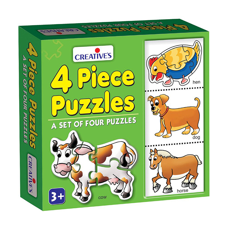 4 Piece Puzzles - Creative Educational Aids