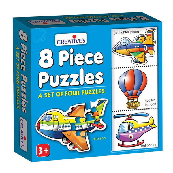 8 Piece Puzzles - Creative Educational Aids
