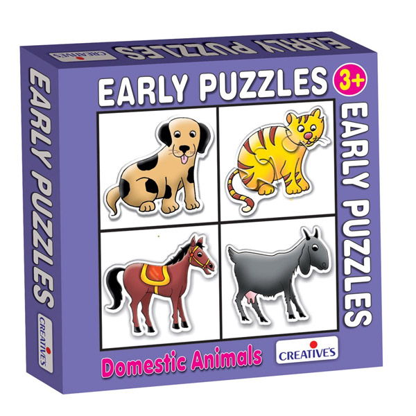 Early Puzzles – Domestic Animals - Creative Educational Aids