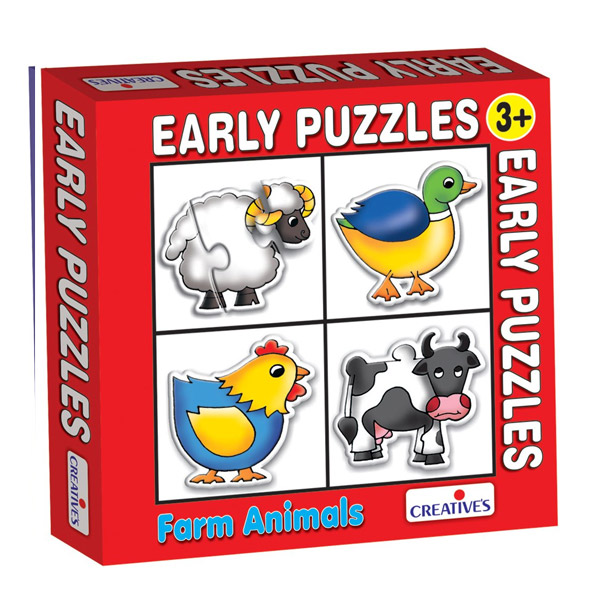 Early Puzzles – Farm Animals - Creative Educational Aids