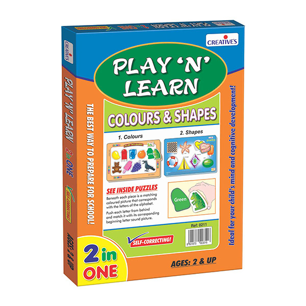 Play ‘N’ Learn – Colours & Shapes - Creative Educational Aids