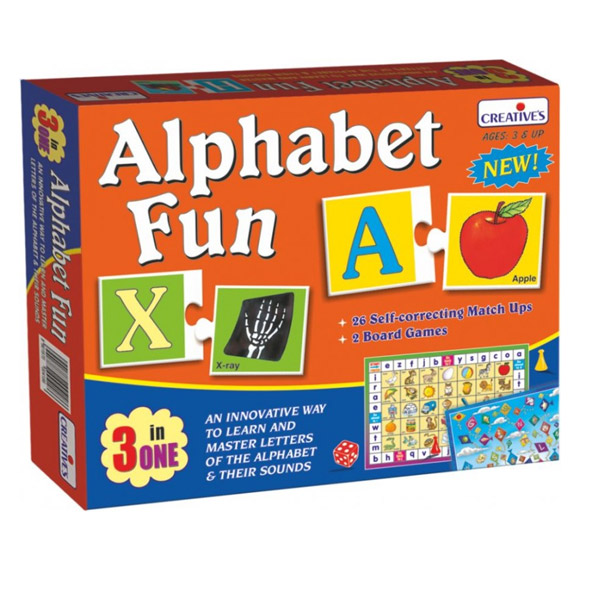 Alphabet Fun 3 in 1 - Creative Educational Aids