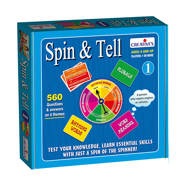 Spin & Tell – Part 1 - Creative Educational Aids