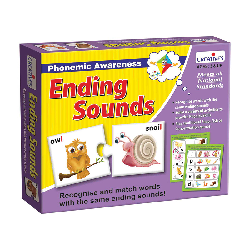 Ending Sounds - Creative Educational Aids