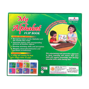 Creative’s My Alphabet Flip Book – Interactive Alphabet Learning Toy