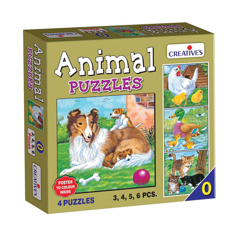 Animal Puzzles Part – (0) - Creative Educational Aids