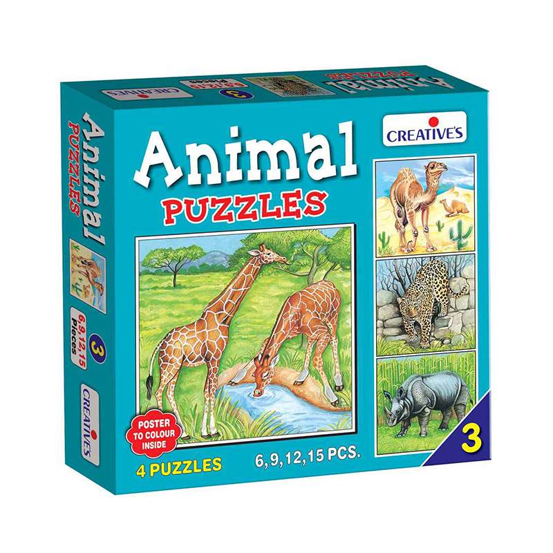 Animal Puzzles Part – 3 - Creative Educational Aids