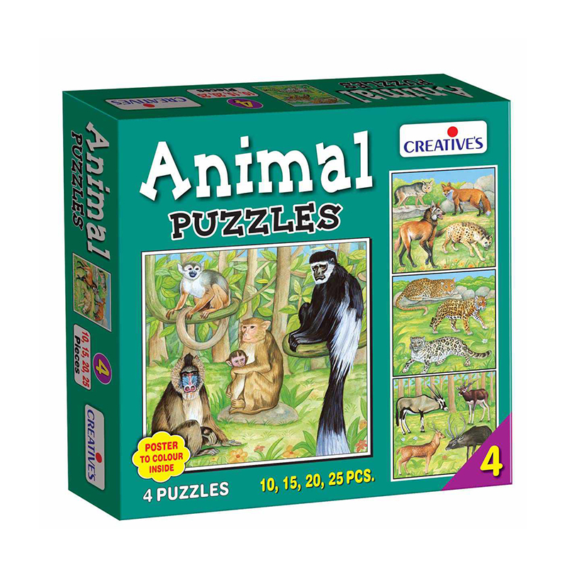 Animal Puzzles Part – 4 - Creative Educational Aids