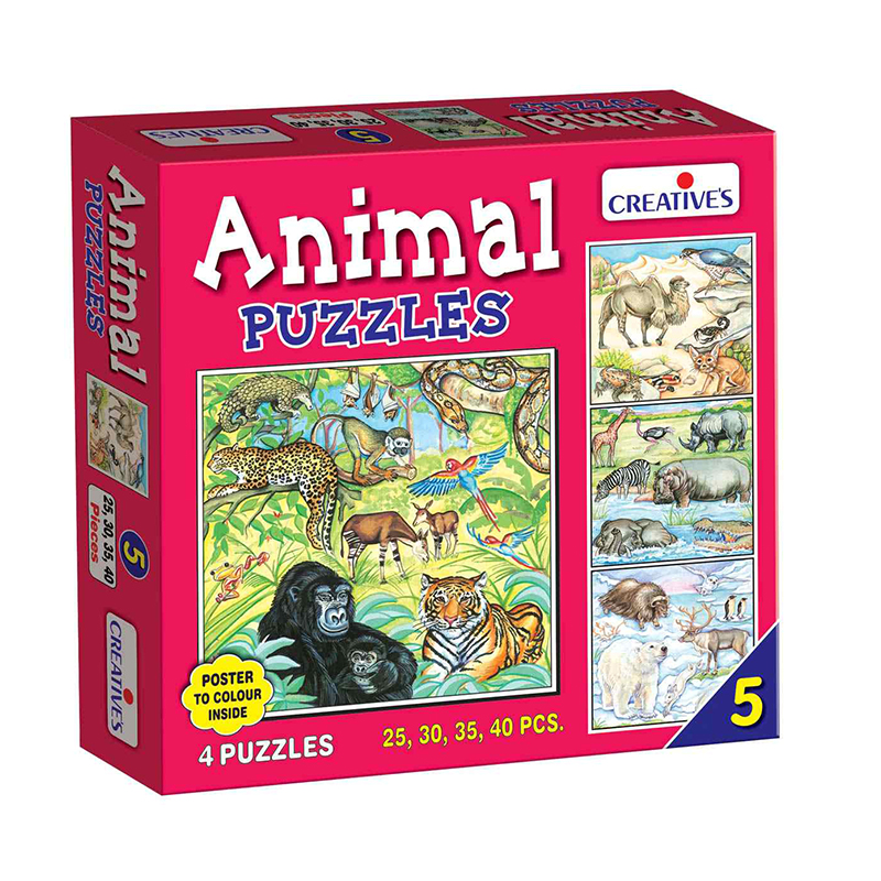 Animal Puzzles Part – 5 - Creative Educational Aids