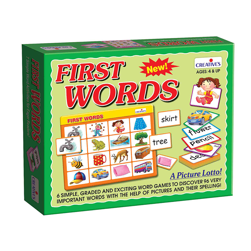 Learning to Read -First Words - Creative Educational Aids