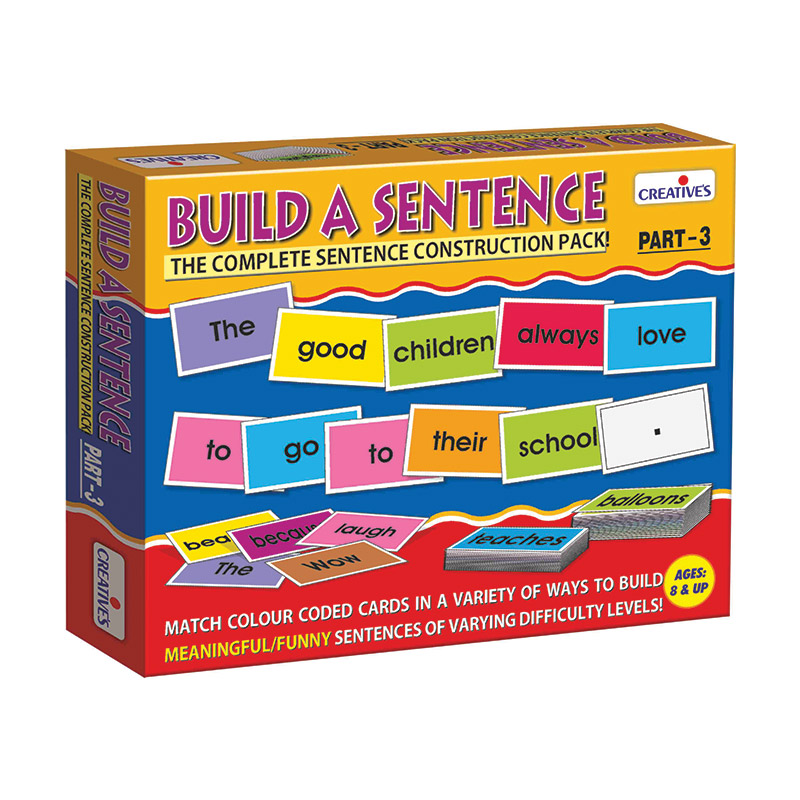 Build A Sentence Part 3 Creative Educational Aids Build A Sentence Part 3 Creative Educational Aids