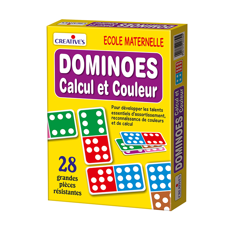 DOMINOES CALCUL ET COULEUR - Creative Educational Aids