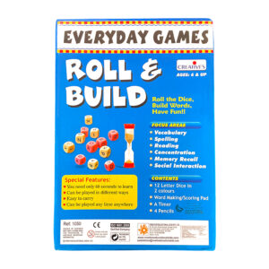 Creative’s Roll & Build – Word Building Dice Game