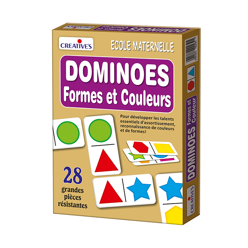 DOMINOES FORMES ET COULEURS - Creative Educational Aids