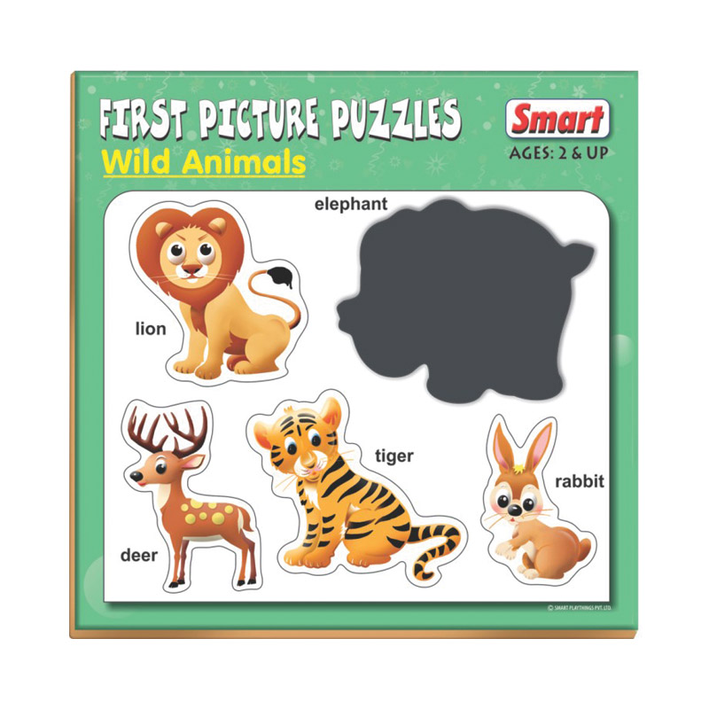 First Picture Puzzles – Wild Animals - Creative Educational Aids