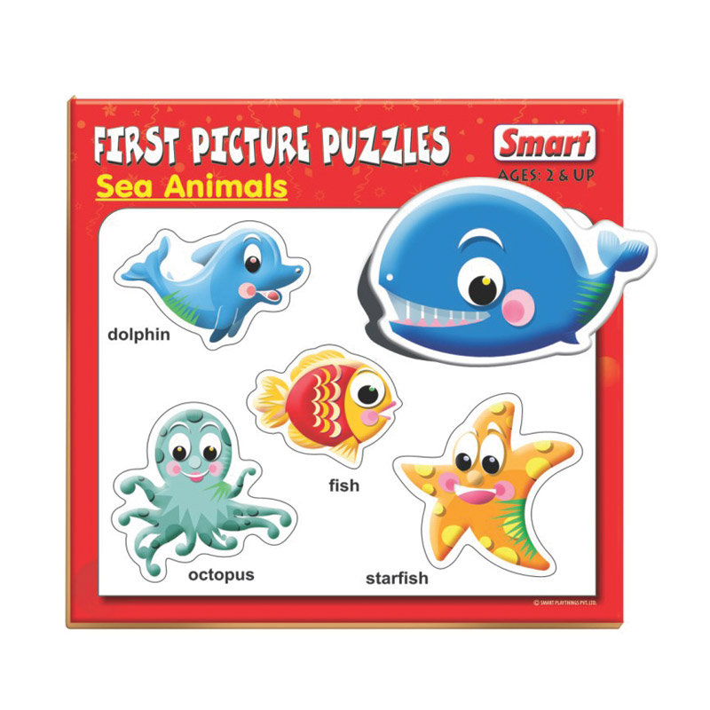 First Picture Puzzles – Sea Animals - Creative Educational Aids