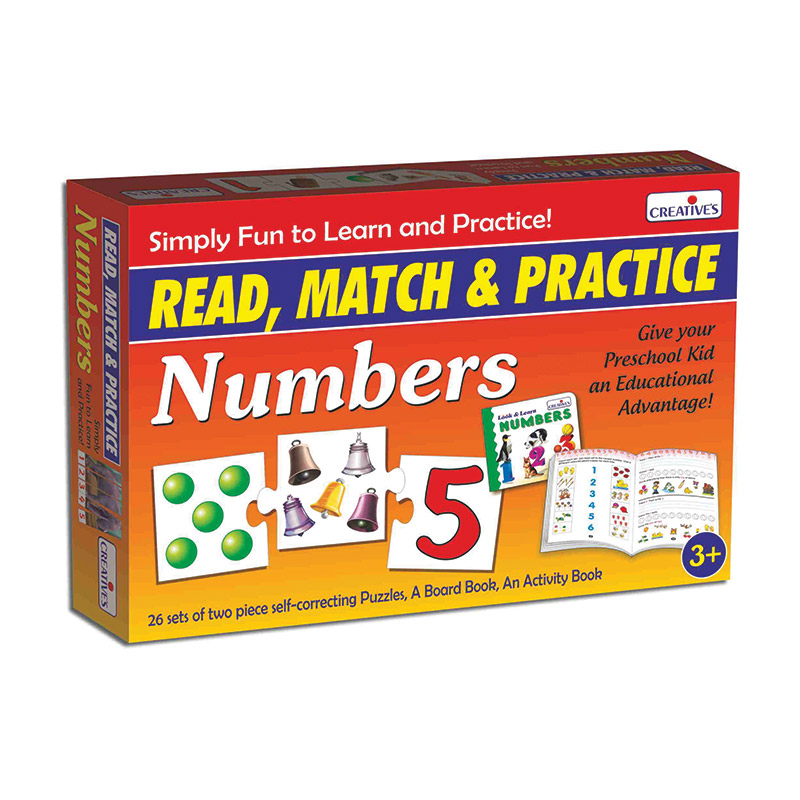 Read, Match & Practice Numbers - Creative Educational Aids